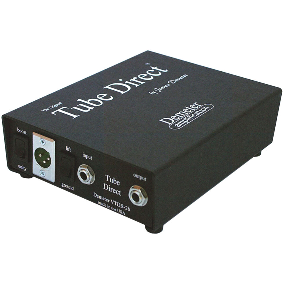VTDB-2B Tube Direct Box | Demeter Amplification